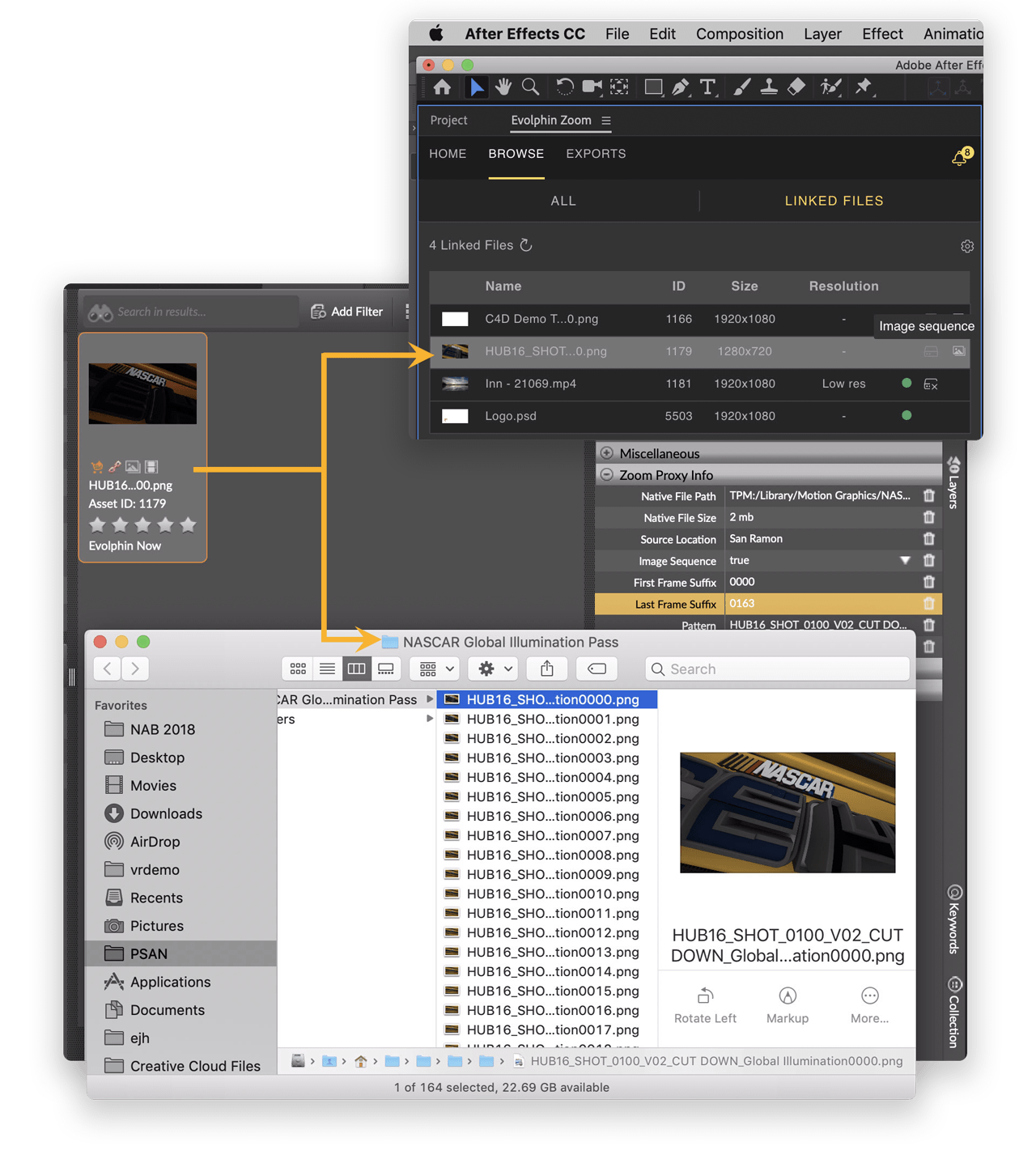 Manage Image Sequences in Zoom - Evolphin Learning Portal