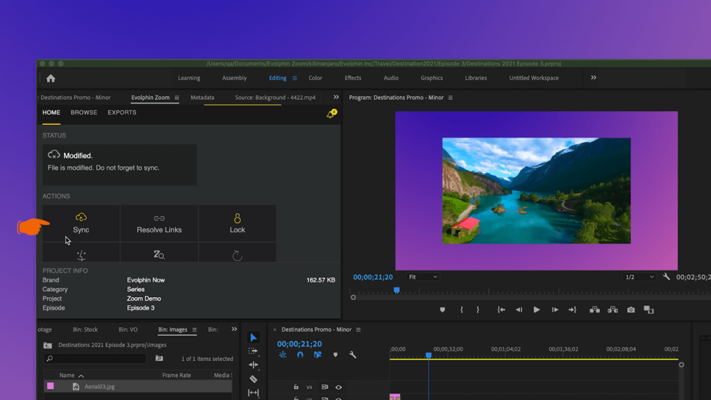 Edit Content - Evolphin Learning Portal