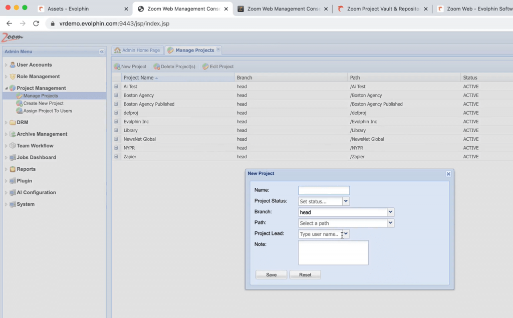 Configuring Repository Schema - Evolphin Learning Portal Configuring Repository Schema - Evolphin Learning Portal